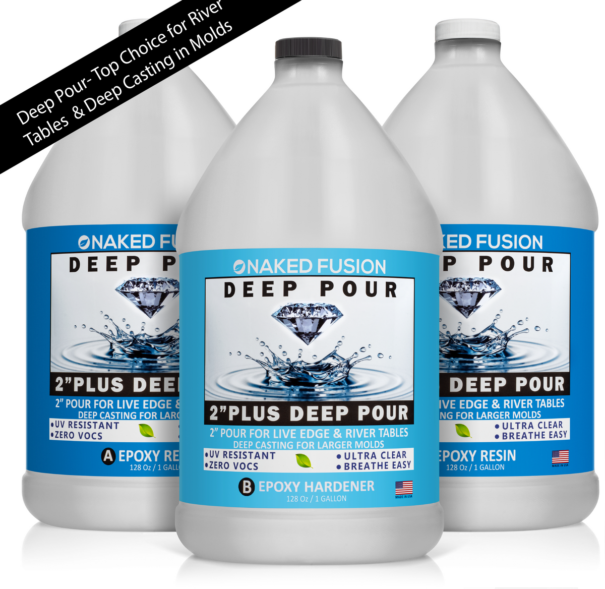 DEEP POUR-ORIGINAL FORMULA- ALL SIZES- Top Choice for Deeper Casting u ...